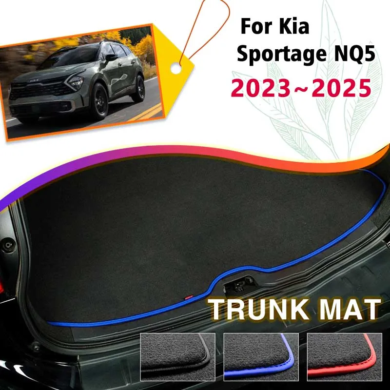 Rear Trunk Mats For Kia Sportage NQ5 LWB 2022 2023 2024 Boot Cargo ...