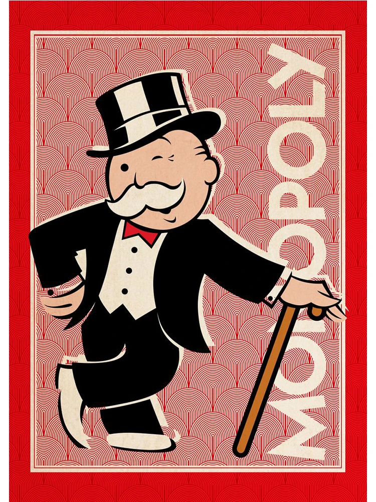 Monopoly Man Cartoon