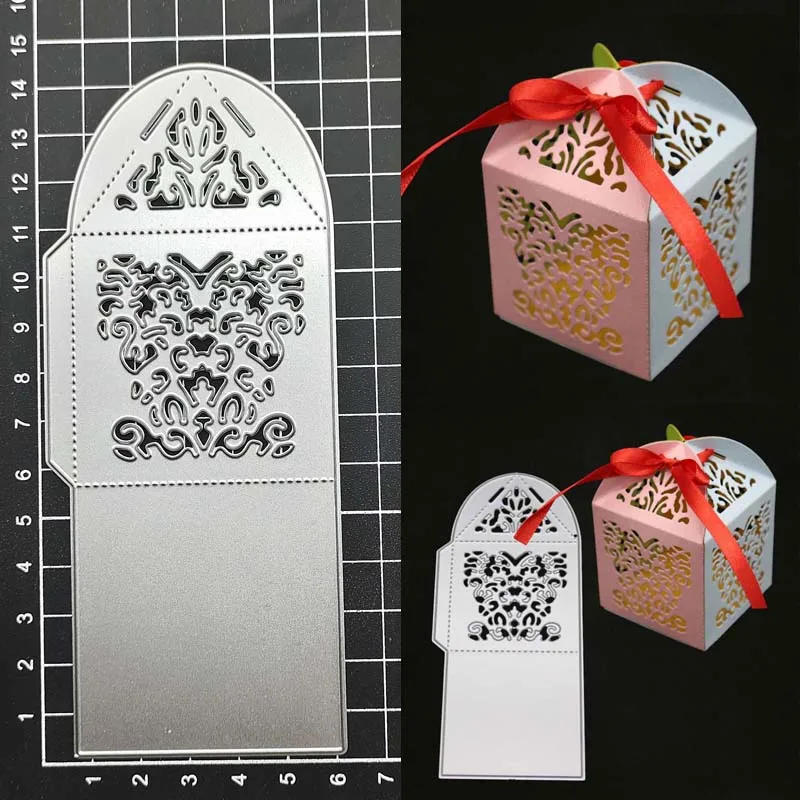 Caixa-De-Presente-Metal-Corte-Morre-Decora-o-Scrapbook-Paper-Craft-Soco ...