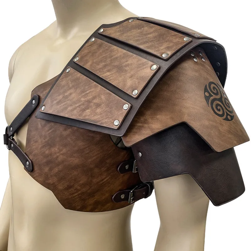 Medieval Shoulder Armor Tattoo