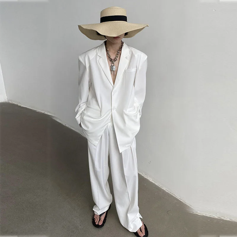 Solid-Men-s-Drape-Male-Autumn-Elegant-Ins-Slim-Silhouette-Fashion ...