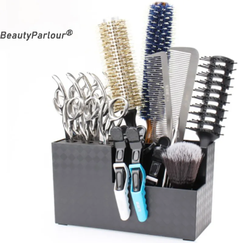 Salon-Barber-Scissors-Comb-Clips-Rack-Storage-Box-Hairdressing-Cosmetic ...