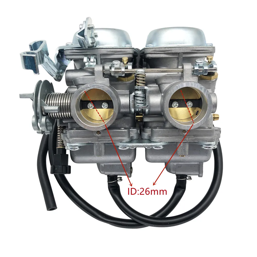 Twin Cylinder Carburetor CB250 For Honda Chamber 250cc Rebel CMX250 ...