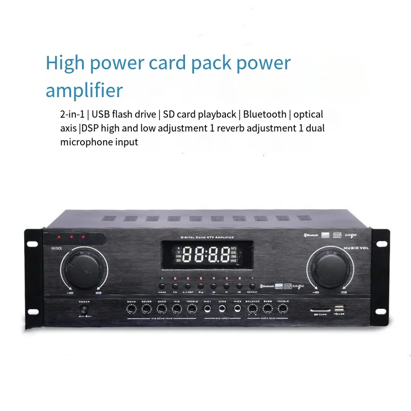 K-Song-Fixed-Resistance-Power-Amplifier-DSP-Power-Amplifier-Karaoke ...
