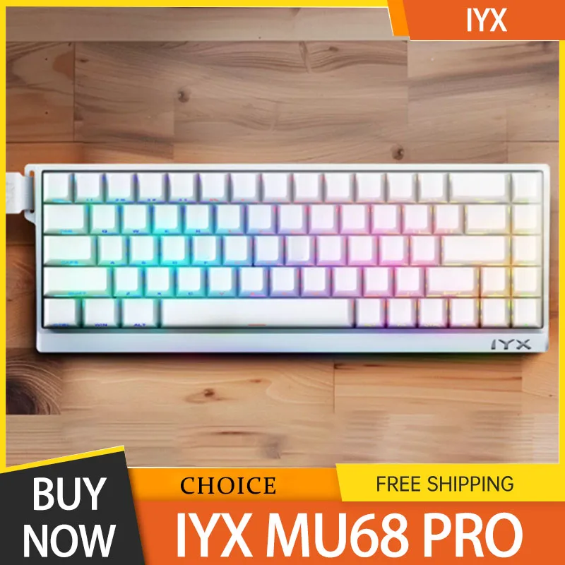 Iyx-Mu68-Pro-teclado-mec-nico-liga-de-alum-nio-teclado-Wired ...