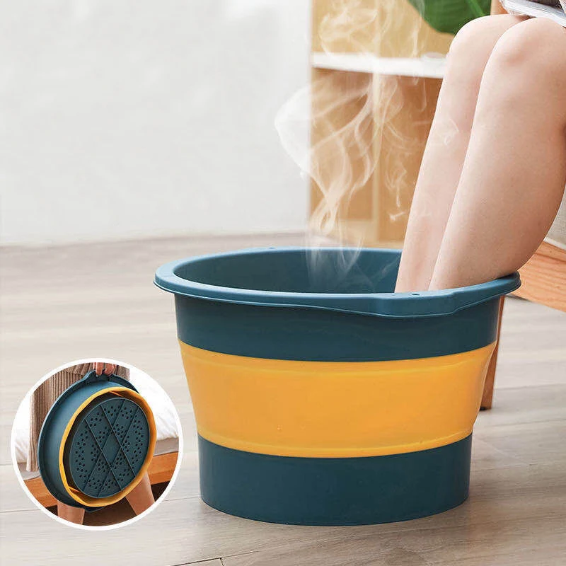 Nordic-Folding-Foot-Bath-Bucket-Plastic-Foot-Bath-Tub-Thickened-Foot ...