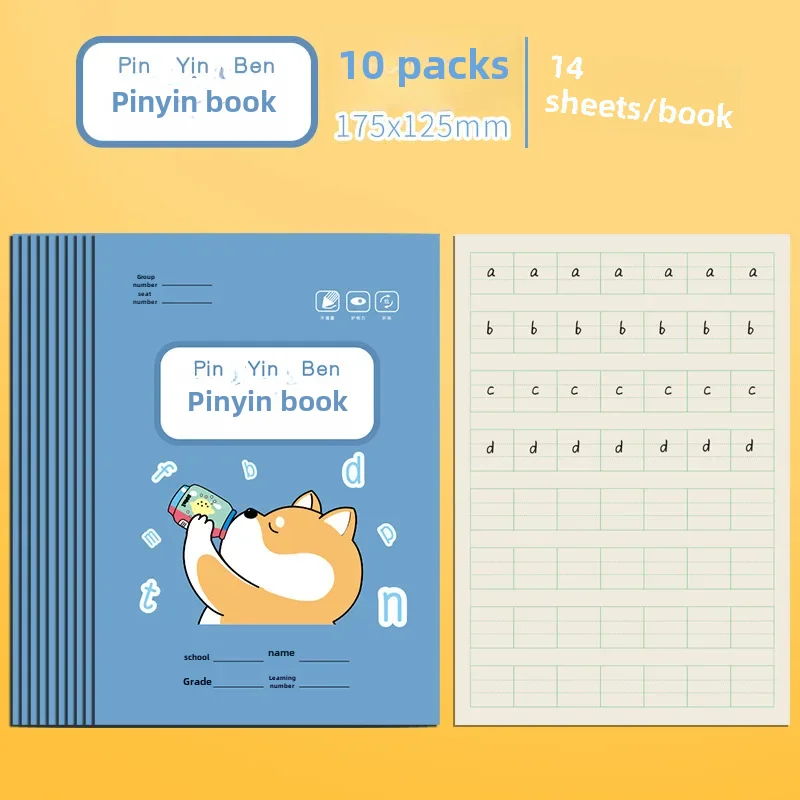 Libro de escritura del alfabeto para preescolar de Cuteins Ejercicios ...