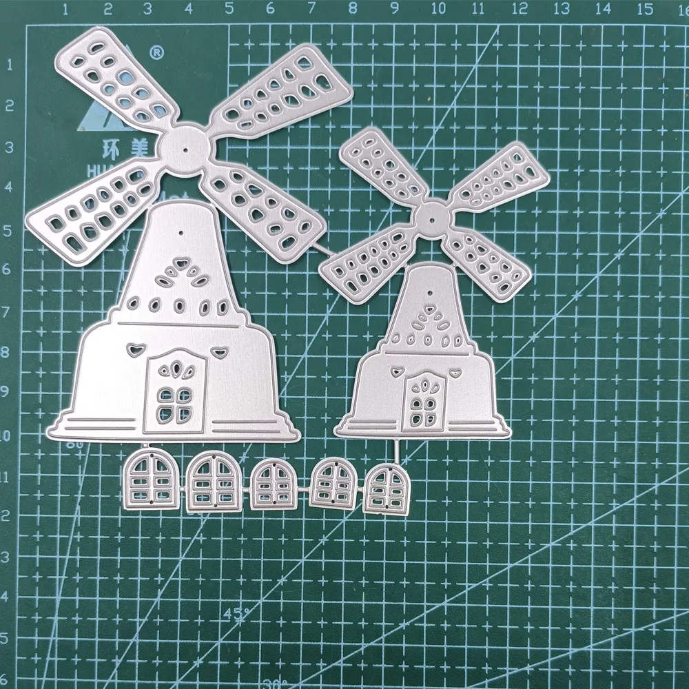 Windmill Stencil