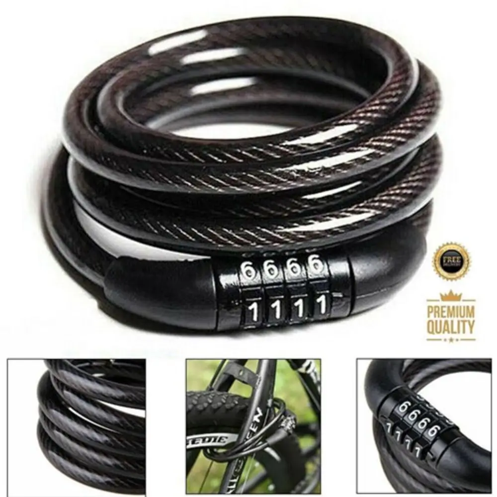 Heavy-Duty-Strong-Motorbike-Mountain-Bike-Cycle-Security-Chain-Padlock ...