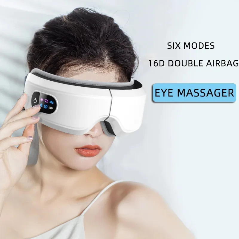Heated-Eye-Massager-16D-Smart-Airbag-Vibration-Eye-Care-Instrument-With ...