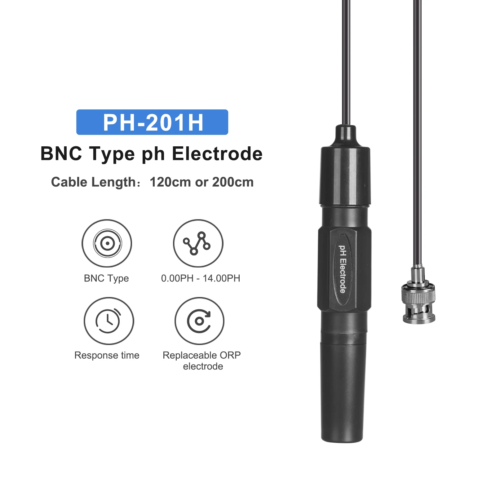 Professional Laboratory Electrode Aquarium Hydroponic Laboratory pH ...