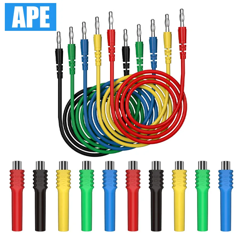 Magnetic Test Leads Kit 4mm Banana to Banana Plug Test Leads with ...