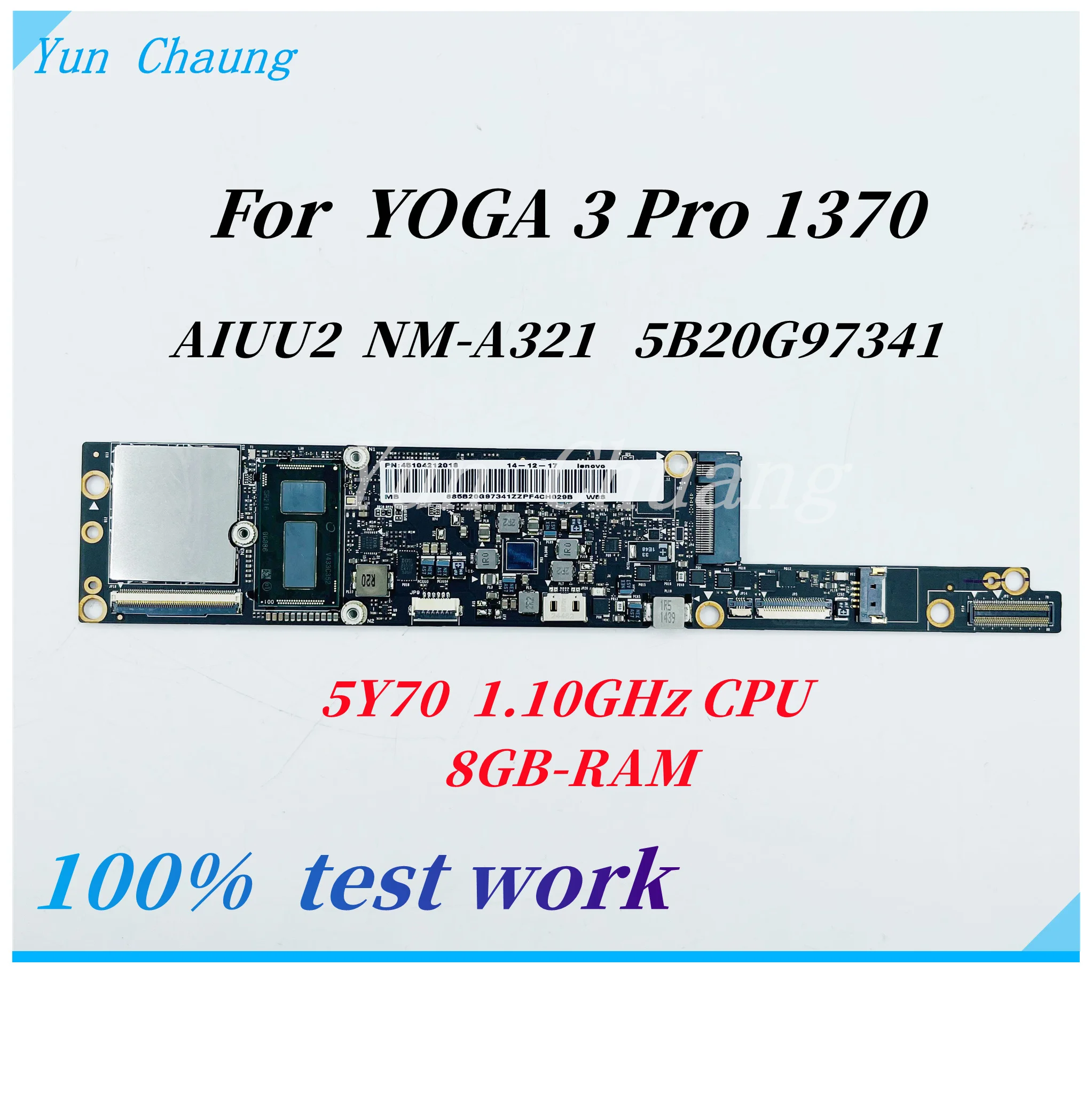 AIUU2-NM-A321-Mainboard-For-Lenovo-YOGA-3-Pro-1370-Laptop-Motherboard ...