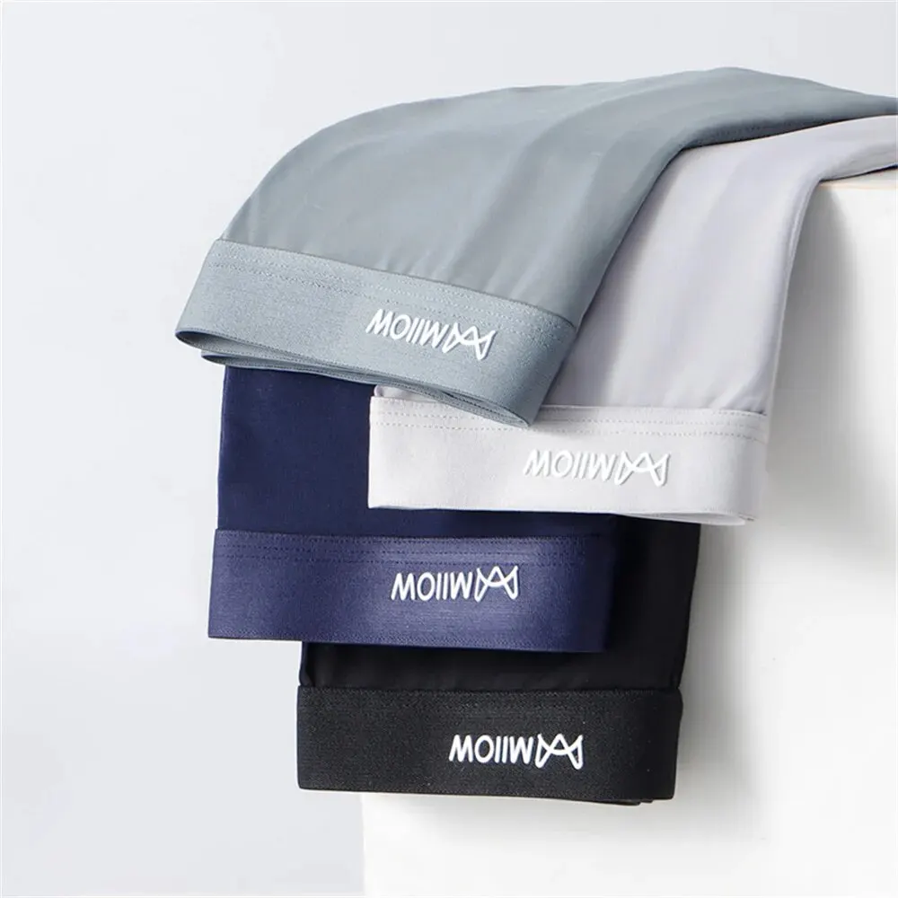MiiOW-4Pcs-Ice-Silk-Men-s-Boxer-Underwear-AAA-Antibacterial-Man-Boxershorts-Seamless-Male-Boxer ...