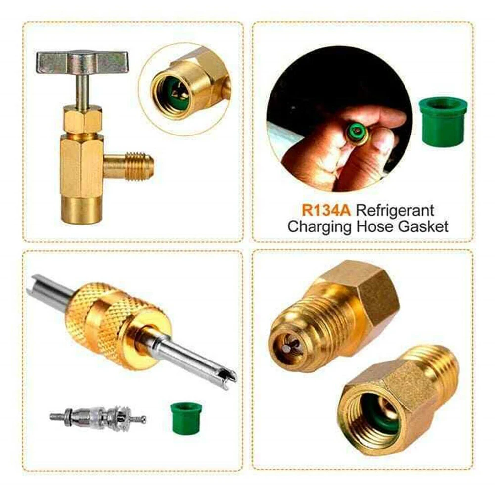 R134A Self-Sealing Can Tap Valve Piercing Style A/C Tank, 55% OFF