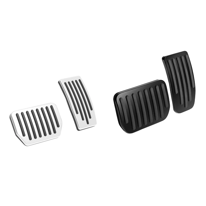 2PCS-Car-Accelerator-Brake-Foot-Pedal-Auto-Footrest-Pedals-Cover-For ...