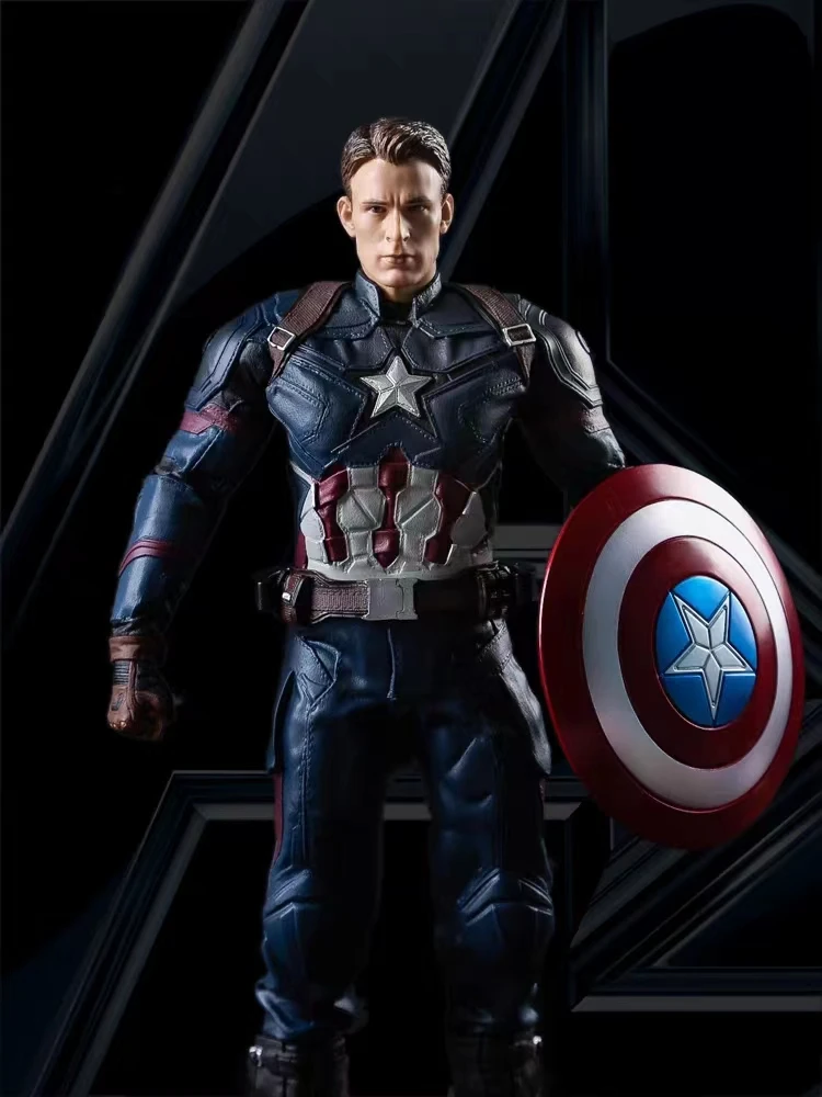 Modelo-de-Cole-o-Capit-o-Am-rica-da-Marvel-Det-m-Vingadores-Realistas-e ...