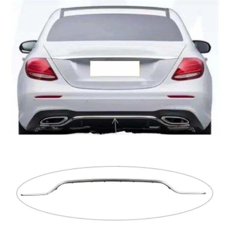 Rear-bumper-chrome-decorative-strip-For-Mercedes-Benz-E-Class-W213-2016 ...
