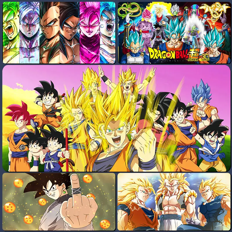 Alfombrilla-de-rat-n-extragrande-de-Dragon-Ball-Goku-Gohan-Piccolo-Kiki ...
