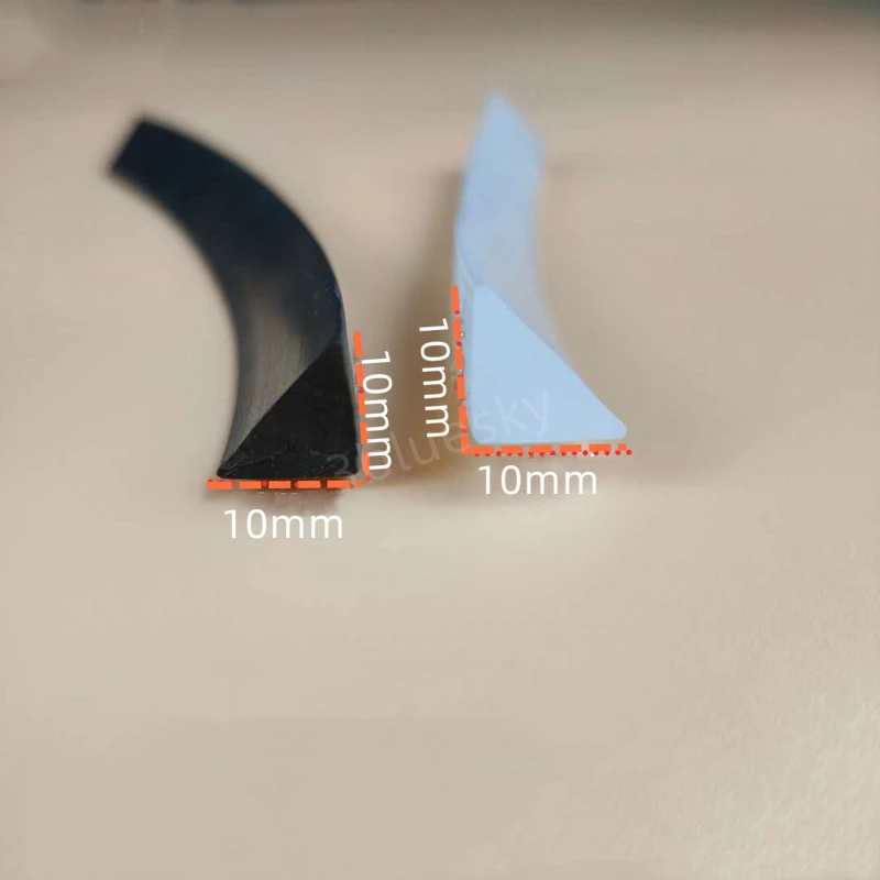 Silicone Rubber Isosceles Triangle Shape Sealing Strip High Temperature ...