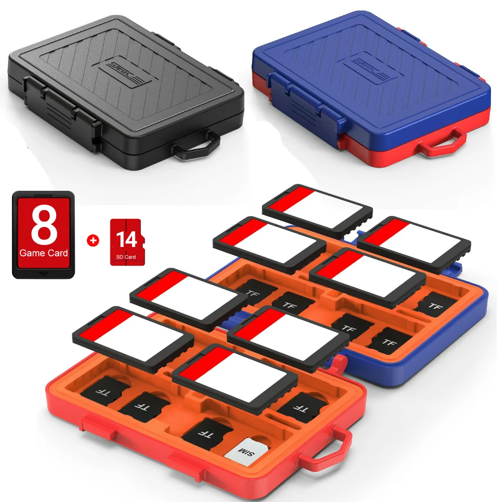 Game Card Case for Switch 2/Switch Memory Storage Holder with 8 Game ...