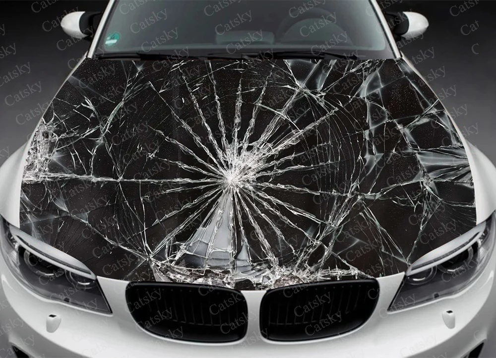 Calcoman-a-para-cap-de-coche-pegatina-de-vinilo-rota-gr-fico-calcoman-a ...