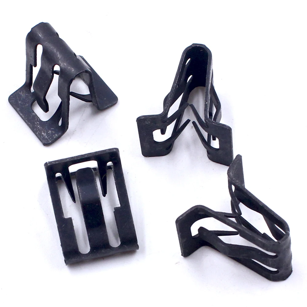 100pcs Metal Clips Car Body Console Dash Dashboard Trim Rivets Fixed ...
