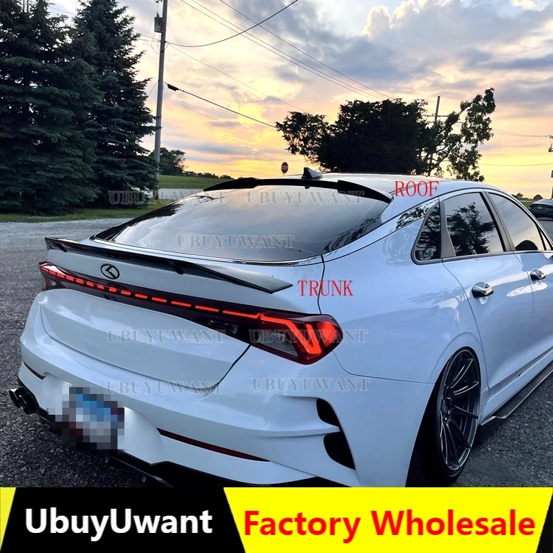 UBUYUWANT For Kia Optima K5 2019-2023 K5 DL3 Spoiler ABS Plastic Gloosy ...