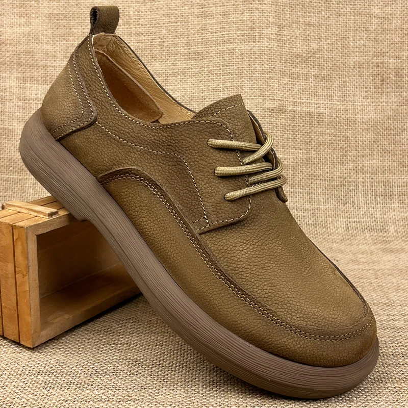 Autumn-New-Full-grain-Leather-Men-s-Casual-Leather-Shoes-Soft-Bottom ...