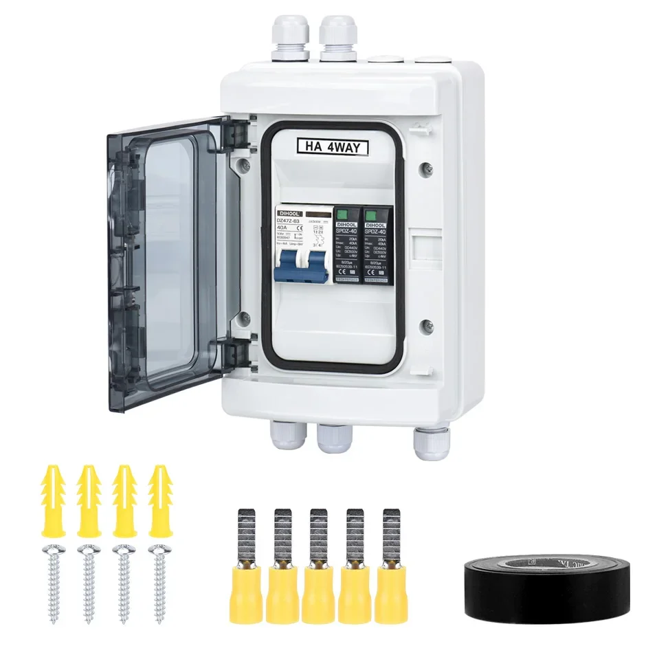 Solar DC Disconnect Switch With Lightning Protection, Economical PV ...