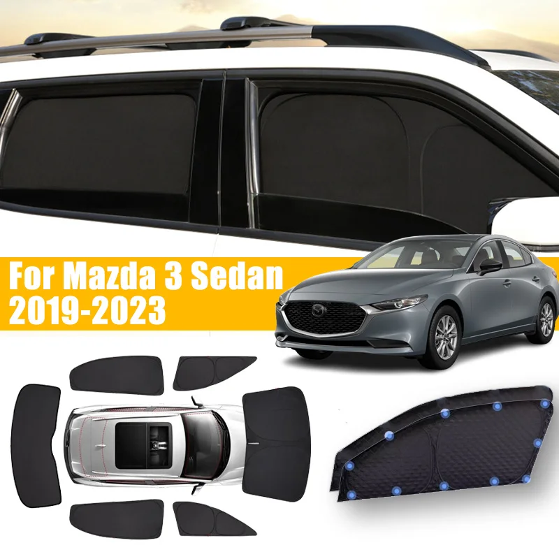 Anti-UV-Car-Window-Foldable-Sunshades-For-Mazda-3-Mazda3-Sedan-Axela-BP ...