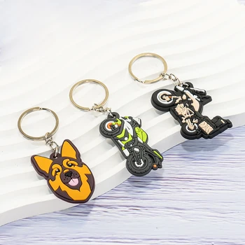 10/20/50/100 PCS Random Keychain Cute Animal Cartoon Anime Key Chain ...
