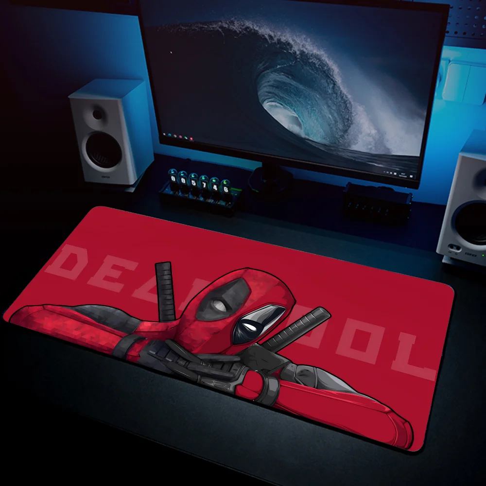 M-Marvel Super Hero Deadpool Mousepad Mouse Mat Desk Mat With Pad ...