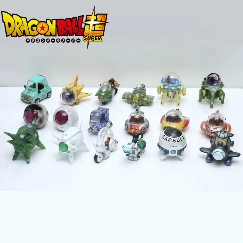 New Arrival Anime Dragon Ball Figure Capsule Spaceship Vegeta Goku ...