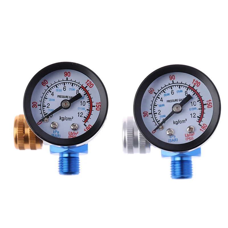 1PC-1-4NPT-HVLP-Spary-Gun-Regulator-Air-Pressure-Gauge-Regulator-For ...