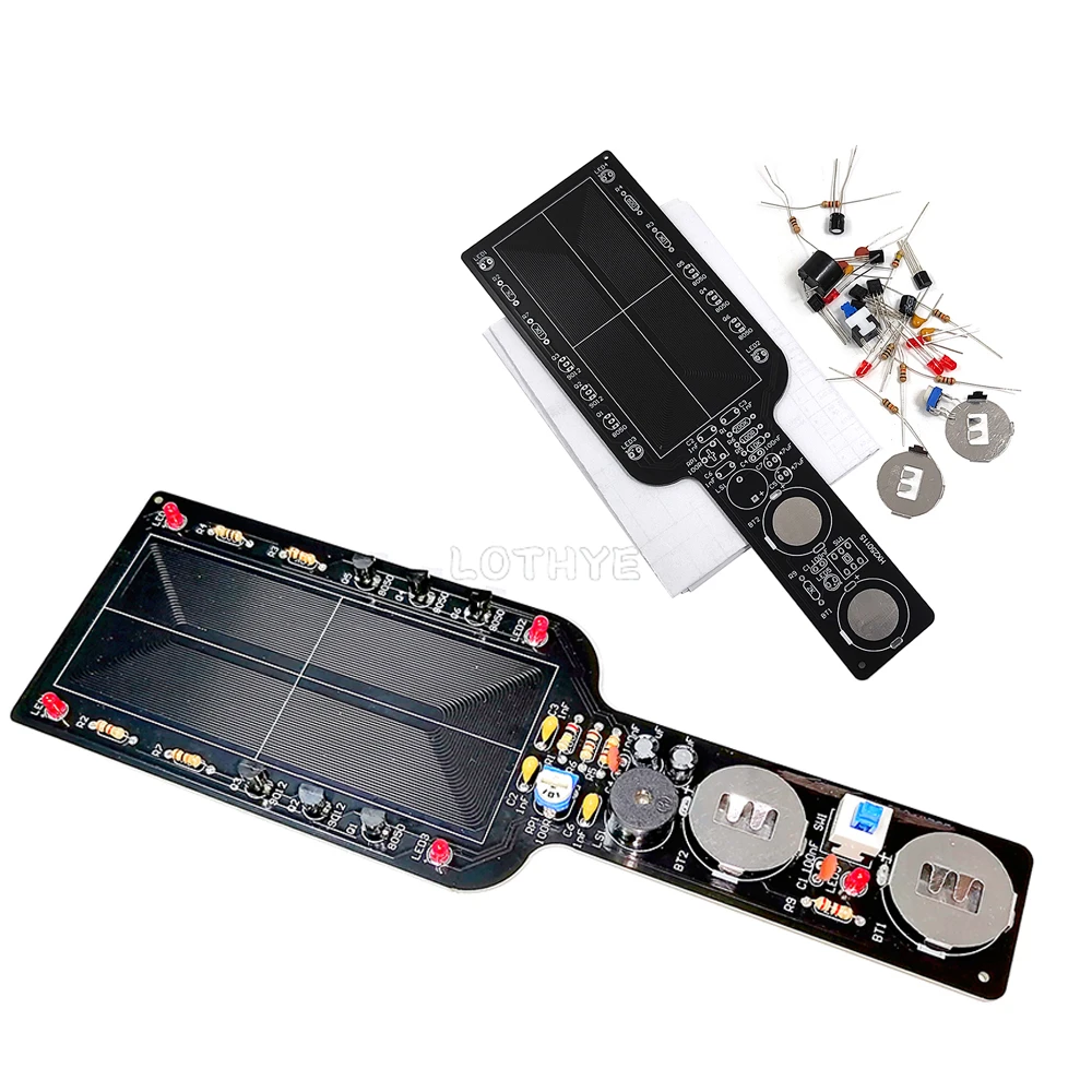 DIY Elektronische Kit Handheld Einfache Metall Detektor Elektronische ...