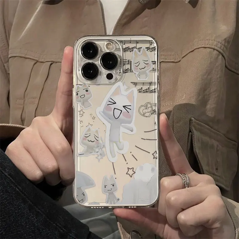 Adorable Toro Inoue Cat Soft TPU Phone Case for Redmi 13C 5G (T ...