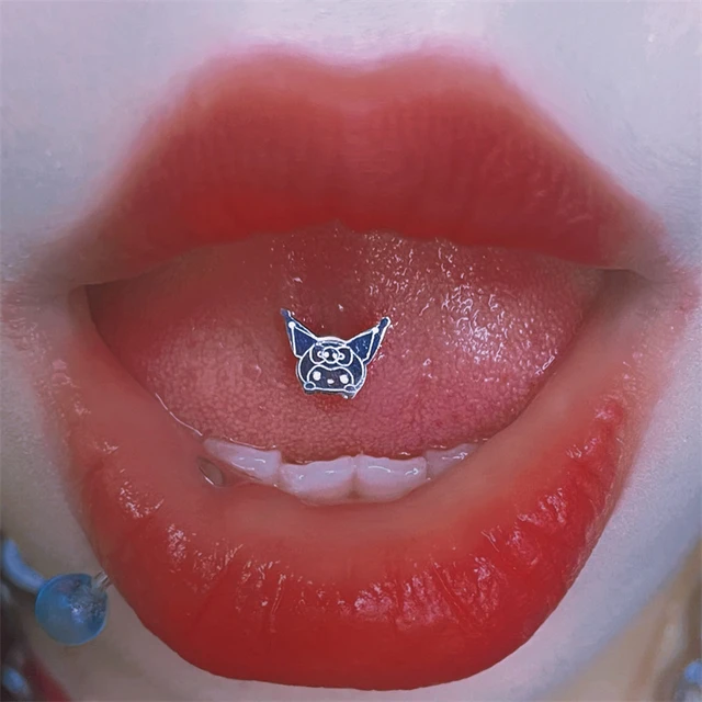 Hello Kitty Tongue Rings Jewelry