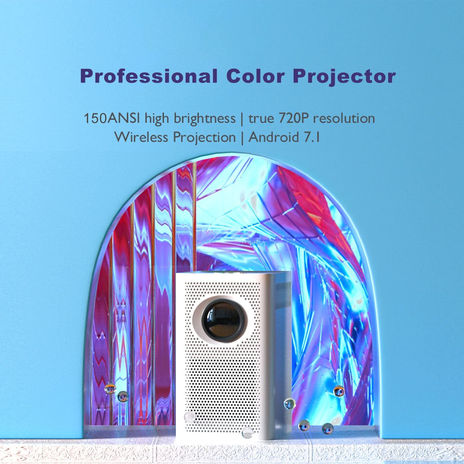 Portable-Mini-Projector-Eye-Protection-Keystone-Correction-100-inch ...