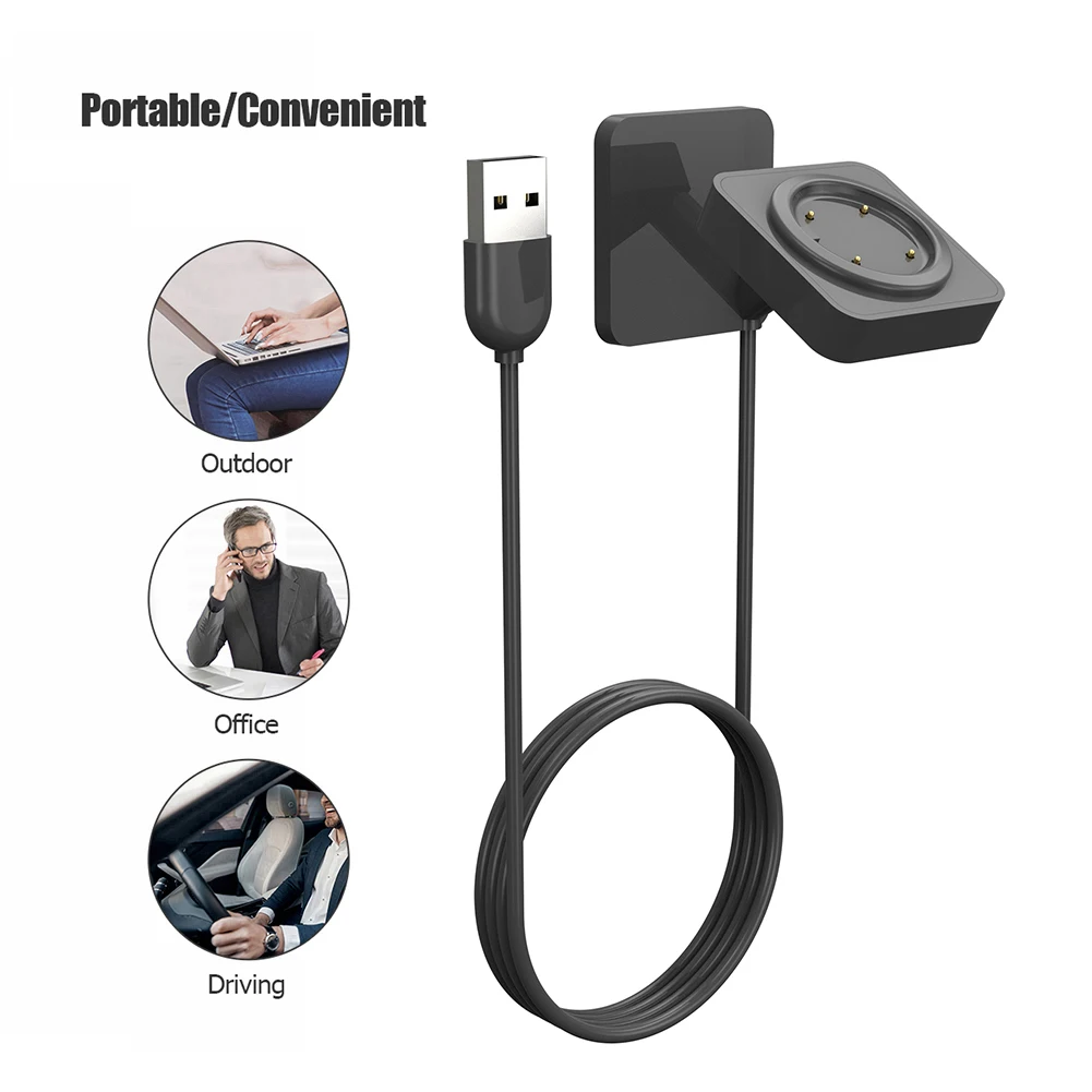 1m-Charging-Cable-Smart-Watch-Accessories-USB-Magnetic-Charger-Dock ...