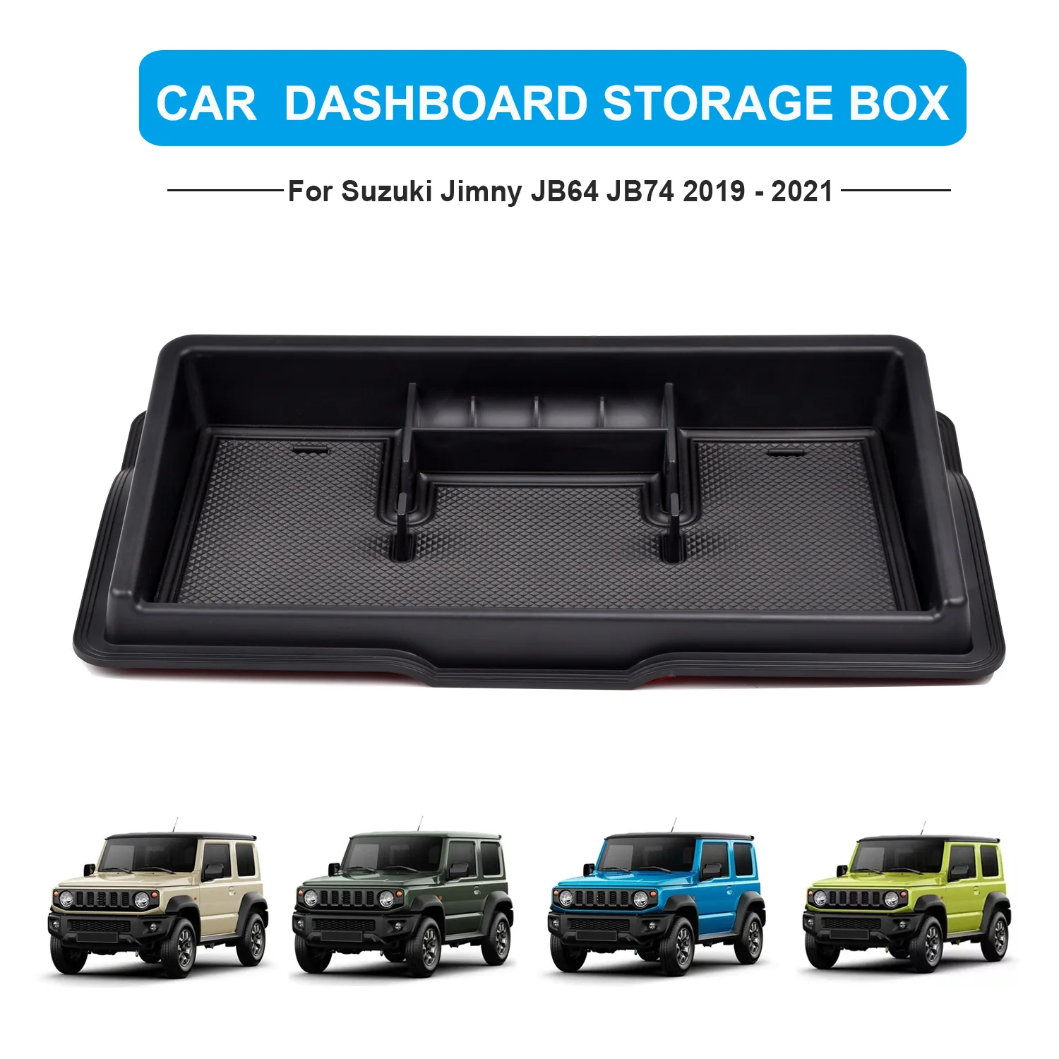 For Suzuki Jimny JB64W JB74W Car Dashboard Storage Box Tray Holder ...
