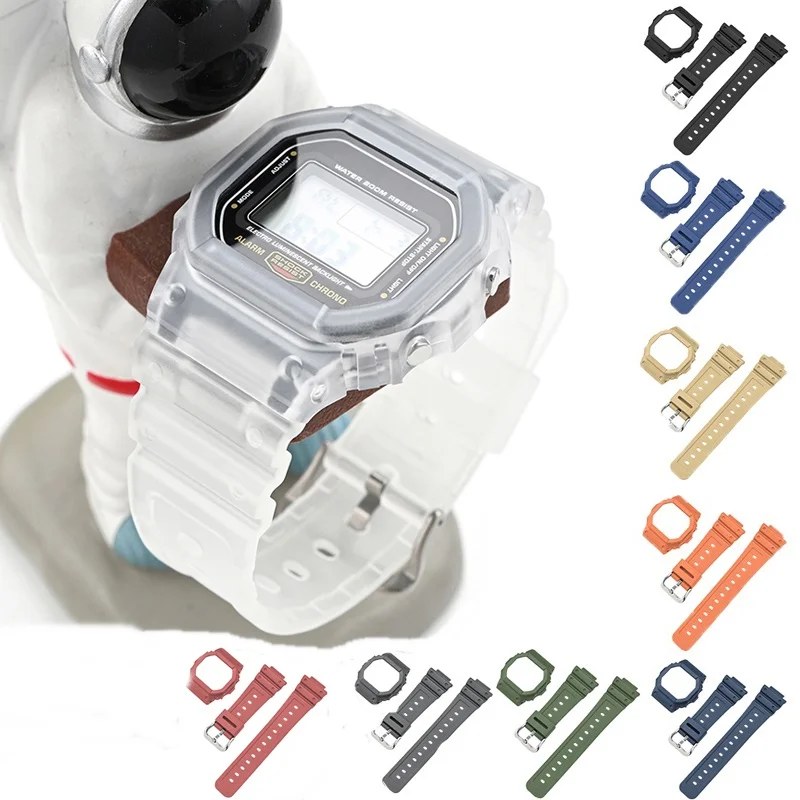 Silicone Band+Watch case for Casio DW5600/5610 DW5600HR/GW-M5610 GW ...