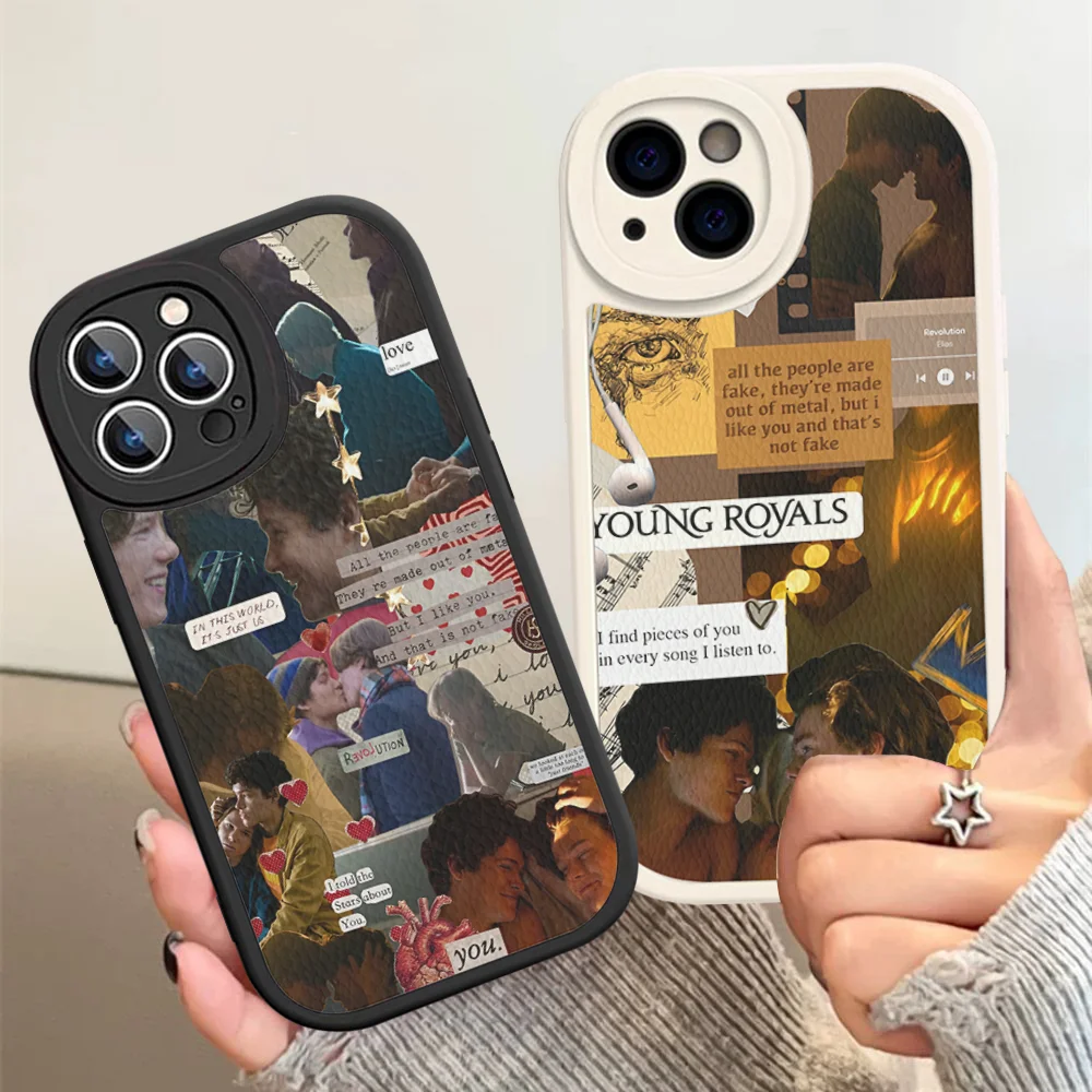 Young-Royals-Simon-and-Wilhelm-Phone-Case-Hard-Leather-For-iPhone-14-13 ...