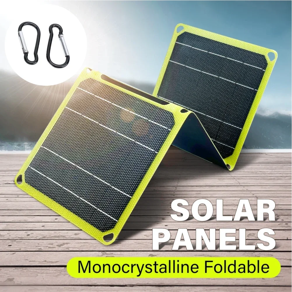 Portable-Outdoor-Solar-Panels-Charger-3-4-Fold-Foldable-Solar-Panel-USB ...