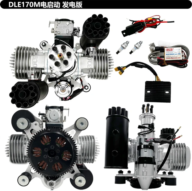 DLE170cc EFI UAV Engine For Fixed Wing Drone [DLE-170E] USD, 50% OFF