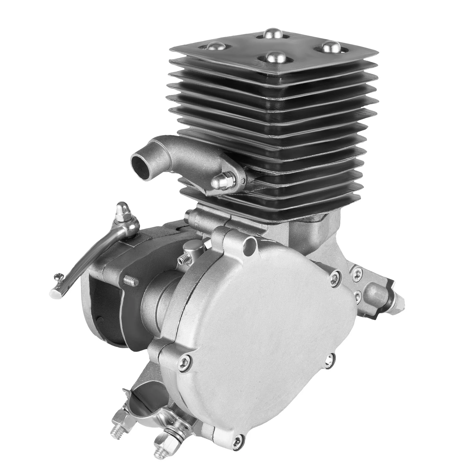 100CC-2-Stroke-Gasoline-Engine-Bicycle-Motorized-Kit-44-Teeth-Bicycle ...