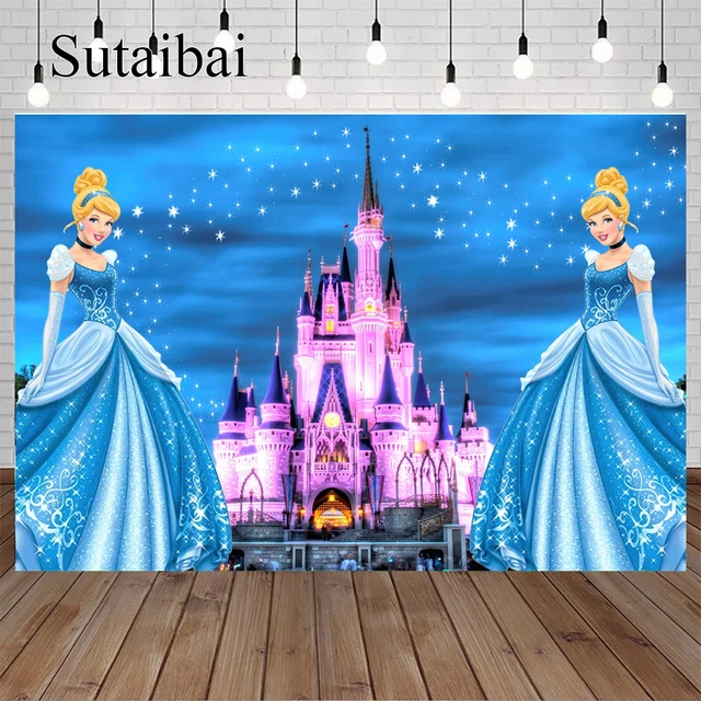 Simple Cinderella Castle Cartoon