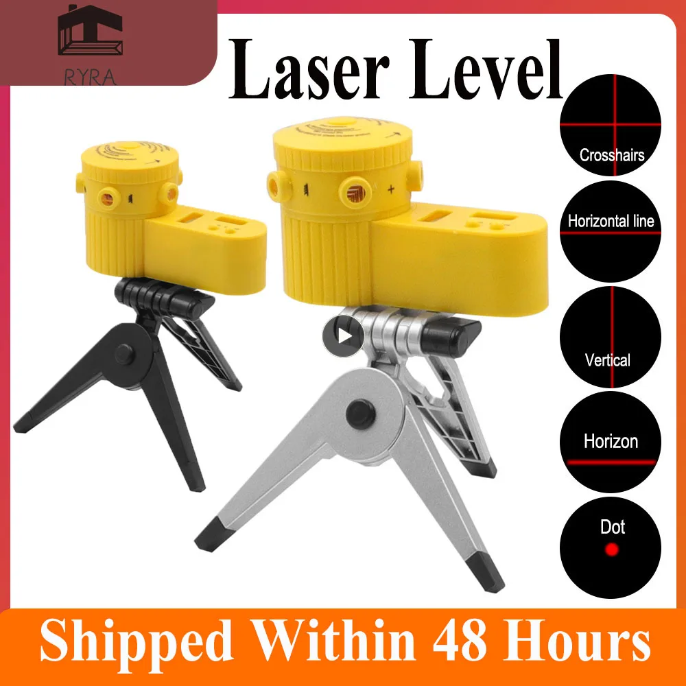 Laser-Level-Multifunction-5-In-1-Household-Level-Ruler-Measuring-Laser ...