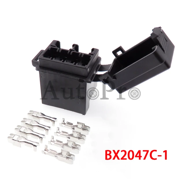 1 Set 4Ways Small Automobile Fuse Block Assembly Blade Type Fuses Box ...