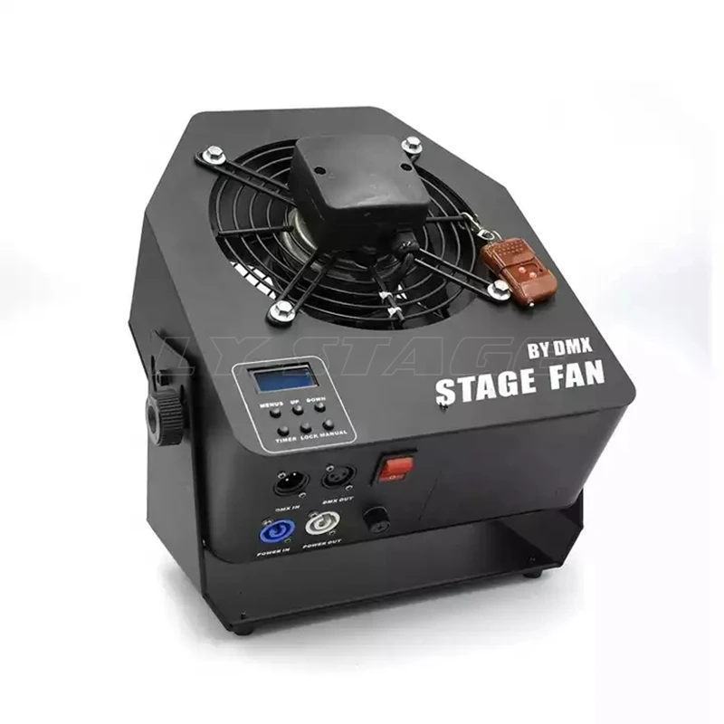 Mini Sized Dmx Stage Fan Small Fan With Remote Control For Special ...